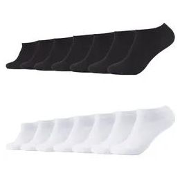 Sneakersocken Camano "14er Pack", Herren, Gr. 47-49, wei&szlig; (wei&szlig; mix), 77% Baumwolle, 22% Polyamid, 1% Elasthan, uni, Socken Sneakersocken