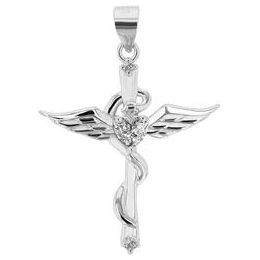 Adelia&acute;s Kettenanh&auml;nger ADELIA ́S "Damen Anh&auml;nger Kreuz aus 925 Silber mit Zirkonia", silber, Schmuckanh&auml;nger, Damen, Silber 925 (Sterlingsilber), Kettenanh&auml;nger