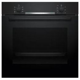 Bosch Einbaubackofen "HBA510BA3", Energieeffizienz: A (A+++-D), schwarz, B:59,4cm H:59,5cm T:54,8cm, Back&ouml;fen, 3D-Hei&szlig;luft f&uuml;r gleichzeitiges Backen & Braten auf bis zu 3 Ebenen, Einbaubackofen