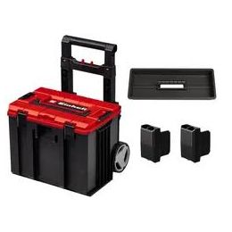 Einhell Werkzeugtrolley "E-Case L", rot (rot, schwarz), Aufbewahrungsboxen, f&uuml;r universelle Aufbewahrung von Werkzeug und Zubeh&ouml;r