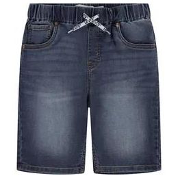 Levi's Jeansbermudas LEVI'S KIDS "LVB SKINNY FIT DOBBY SHORT", Jungen, Gr. 16 (176), N-Gr, buckeroo, Denim/Jeans, Obermaterial: 68% Baumwolle, 31% Polyester, 1% Elasthan, skinny fit, Jeans, for BOYS