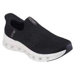 Slip-On Sneaker Skechers "GLIDE-STEP PRO-EVERYDAY CITIZEN", Damen, Gr. 36, schwarz, Textil, Schuhe, Slipper, Freizeitschuh, Halbschuh in veganer Verarbeitung