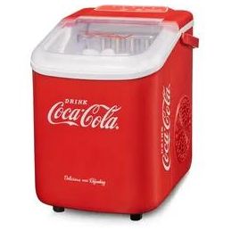 Salco Eisw&uuml;rfelmaschine "SEB-28CC", rot, B:22cm H:30cm T:26cm, Eisw&uuml;rfelbereiter, COCA-COLA ICE CUBE MAKER