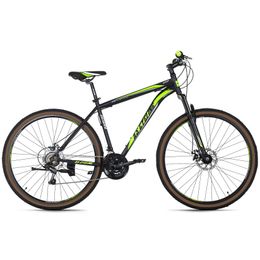 KS-Cycling KS Cycling Mountainbike Hardtail 29 Zoll Catappa schwarz-gr&uuml;n