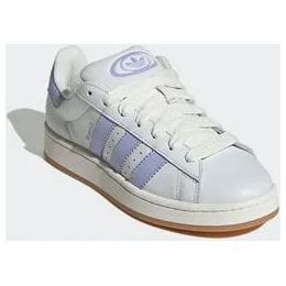 Sneaker Adidas ORIGINALS "CAMPUS 00S", Damen, Gr. 36, wei&szlig; (crystal wei&szlig;, core wei&szlig;, violet tone), Leder, Synthetik, Schuhe Sneaker