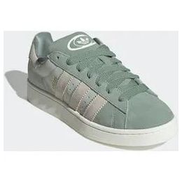 Sneaker Adidas ORIGINALS "CAMPUS 00S", Herren, Gr. 40, wei&szlig; (silber gr&uuml;n, sanftes wei&szlig;, linen gr&uuml;n), Leder, Textil, Schuhe Sneaker