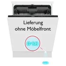 Amica vollintegrierbarer Geschirrsp&uuml;ler "EGSPV 594 300", Energieeffizienz: A (A-G), silber, B:60cm H:82cm T:55cm, Geschirrsp&uuml;ler, Voll integriertes Bedienfeld