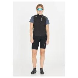Softshellweste Endurance "Birch", Damen, Gr. 36, schwarz, 100% Polyester, Westen, im Windblock-Design f&uuml;r Fahrrad und Mountainbike