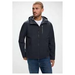 Softshelljacke Street One MEN, Herren, Gr. XL (44), blau (nightshade blau), Stoff, Obermaterial: 100% Polyester; Futter: 100% Polyester, unifarben, gerade normal, ohne Ausschnitt, B&uuml;ndchen, Jacken Softshelljacke, wasserabweisend