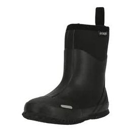 Gummistiefel ZIGZAG "Neopren Rubber Boot", M&auml;dchen, Gr. 24, schwarz, Gummi, Synthetik, Schuhe Gummistiefel, mit griffiger Allwetter-Sohle