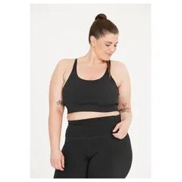 Sport-BH Endurance "Thalia", Damen, Gr. 52/54, schwarz, 23% Elasthan, 77% Polyamid, unifarben, BHs Sport-BH, mit mittelhoher St&uuml;tze