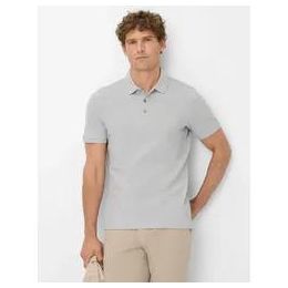 Poloshirt Brax "Style PETE", Herren, Gr. XL (54), silber (hellgrau), 96% Baumwolle, 4% Elasthan, Shirts