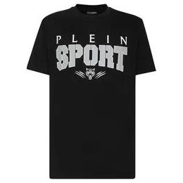 T-Shirt Plein Sport "T-Shirt", Jungen, Gr. XXL, 0201, schwarz, wei&szlig;, Obermaterial: 100% Baumwolle, Shirts T-Shirt