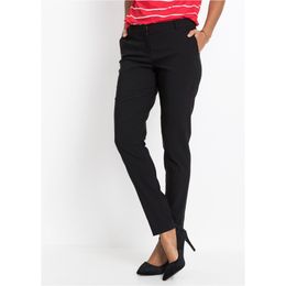 bonprix Stretch-Hose, schwarz