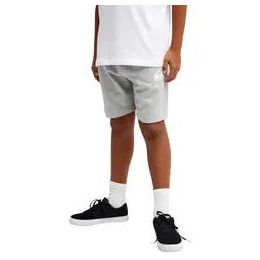 Bermudas Quiksilver "Easy Day", Jungen, Gr. 8, grau (light grau heather), Obermaterial: 55% Walkfrottier, 45% Microfaser;, Hosen Bermudas