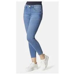 5-Pocket-Jeans STOOKER WOMEN "Rio Denim Season Skinny Fit Jeans", Damen, Gr. 38, L&auml;nge 26, blau (classic blau), Denim/Jeans, 83% Baumwolle, 16% recycled Polyester, 1% Elasthan, skinny fit lang, Jeans 5-Pocket-Jeans, Skinny Fit Casual Clean Wash Denim Jeans Magic Shape Effekt f&uuml;r Damen