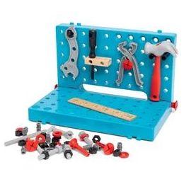 Spielwerkzeug Brio "Builder Werkbank-Koffer", blau (t&uuml;rkis), Spielwerkzeug, Kinder, FSC - sch&uuml;tzt Wald