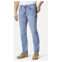 5-Pocket-Jeans Stooker Men "Glendale Denim Slim Straight Fit Jeans", Damen, Gr. 38, L&auml;nge 32, blau (skyblau used), Denim/Jeans, 98% Baumwolle, 2% Elasthan, eng lang, Jeans 5-Pocket-Jeans, Slim Straight Fit Casual Clean Wash Denim Jeans f&uuml;r Herren