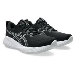 Laufschuh asics "GEL-CUMULUS 27", Herren, Gr. 41,5, schwarz (schwarz, concrete), Textil, Schuhe Laufschuh