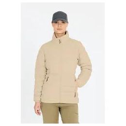 Outdoorjacke WHISTLER "Froze", Damen, Gr. 44, beige, 100% Polyester, kariert, unifarben, normal, ohne Ausschnitt, Jacken Outdoorjacke, aus atmungsaktivem Material