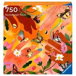 Puzzle Ravensburger "Flower Festival", bunt, Puzzles, KinderB:50cm H:50cm, Pappe, Motiv, Made in Germany, B:50cm H:50cm