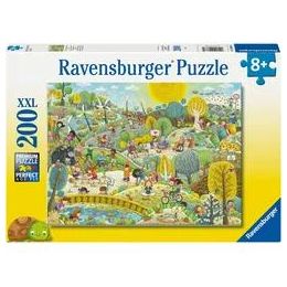 Puzzle Ravensburger "Wir sch&uuml;tzen unsere Erde", bunt, Puzzles, KinderB:49cm H:36cm, Pappe, Motiv, Made in Germany, B:49cm H:36cm