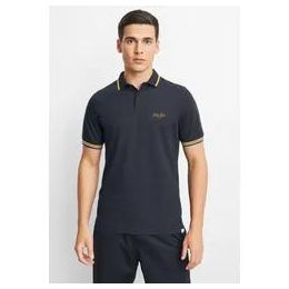 Jack & Jones Poloshirt JACK & JONES "JORTEN POLO SS BMUSS25", Herren, Gr. M, navy blazer detail:melange, Jersey, Obermaterial: 50% Baumwolle, 50% Polyester, meliert, regular fit normal, Shirts