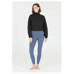 ENDURANCE ATHLECIA Outdoorjacke ATHLECIA "Sharma", Damen, Gr. 44, schwarz, 90% Polyamid, 10% Elasthan, unifarben, normal, hoch geschlossener Ausschnitt, Jacken Outdoorjacke, aus atmungsaktivem Material