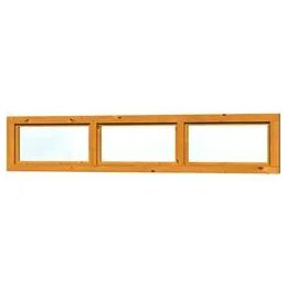 Skan Holz Fenster SKANHOLZ "Oberlicht", braun (eiche hell), B:147cm H:30cm, Glas, Massivholz, Fenster, 147 x 30 cm