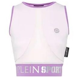 Lauftop Plein Sport "Sport Top", Damen, Gr. M, lila (30, lila), Obermaterial: 90% Polyester, 10% Elasthan, Tops