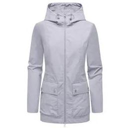 Outdoorjacke Ragwear "Monadetta A", Damen, Gr. 5XL (50), lila (lavender), Obermaterial: 65% Polyester, 35% Baumwolle. Innenfutter: 100% Polyester, A-Linie Po-bedeckend, hoch geschlossener Ausschnitt, &Auml;rmel ohne &Auml;rmelschlitz abgesteppte Kante krempelbar, Jacken Outdoorjacke, Leichte Kapuzenjacke f&uuml;r die &Uuml;bergangszeit