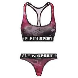 Set: Soft-BH Plein Sport "Camouflage", Damen, Gr. XS, N-Gr, rosa (5003, camouflage, pink), Obermaterial: 95% Baumwolle, 5% Elasthan, BH-Sets