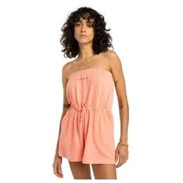 Jumpsuit Billabong "Playa Baby", Damen, Gr. XS, US-Gr&ouml;&szlig;en, peach tart, Obermaterial: 100% Walkfrottier;, Overalls Jumpsuit