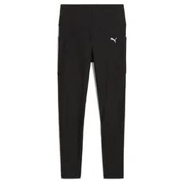Trainingstights Puma "VELOCITY Laufhose Damen", Damen, Gr. XS, Normalgr&ouml;&szlig;en, schwarz, Obermaterial: 23% Elasthan, 77% Polyester. Taschenfutter: 13% Elasthan, 87% Polyester, unifarben, eng, Hosen