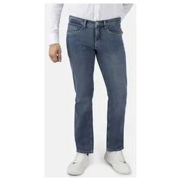 5-Pocket-Hose Stooker Men "Frisco Denim Straight Fit Jeans", Herren, Gr. 36, L&auml;nge 30, grau (heavy stone), Twill, 99% Baumwolle, 1% Elasthan, gerade lang, Hosen 5-Pocket-Hose, Straight Fit Casual Clean Wash Twill Coloured Comfort Flex f&uuml;r Herren