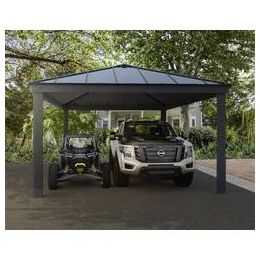 Doppelcarport PALRAM - CANOPIA "Colorado", grau (anthrazit), B/H/T: 200cm x, Carports, 100% UV-gesch&uuml;tzt