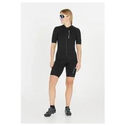 Funktionsshirt Endurance "Paxton", Damen, Gr. XXL, schwarz, 90% Polyester, 10% Elasthan, mehrfarbig, normal, ohne Ausschnitt, Shirts Funktionsshirt, im kurz&auml;rmligen Design mit Vollrei&szlig;verschluss