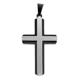 Adelia&acute;s Kettenanh&auml;nger ADELIA ́S "stylischer Kreuz Anh&auml;nger aus Edelstahl", gold, Schmuckanh&auml;nger, Damen, Edelstahl, Kettenanh&auml;nger