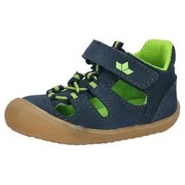 Lauflernschuh Lico "Lauflernschuh Gwen V", Baby, Gr. 26, blau, Veloursleder, Schuhe Lauflernschuh