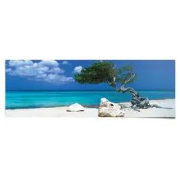 Poster Reinders "Tom Mackie divi divi Baum", blau (farbe bild(er): blau), B:158cm H:53cm, Papier, Bilder, Poster