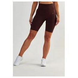 Funktionstights BESHAPED "Body Boost", Damen, Gr. S, US-Gr&ouml;&szlig;en, braun, 90% Nylon, 10% Elasthan, unifarben, Hosen, mit elastischer Eigenschaft