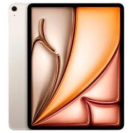 Apple Tablet "13" iPad Air Wi-Fi + Cellular (2025)", Energieeffizienz: G (A-G), beige (starlight), 1000 GB,mit eSIM, Tablets_EBookReader