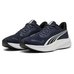 Laufschuh Puma "POUNCE LITE", Damen, Gr. 47, blau (Puma navy, Puma navy), Textil, Schuhe Laufschuh, mit PROTREAD Gummilaufsohle, mit SOFTFOAM+ D&auml;mpfungstechnologie