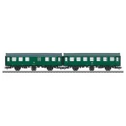 M&auml;rklin Personenwagen M&Auml;RKLIN "Umbauwagen B3yge 2. Klasse - 43196", gr&uuml;n, Modelleisenbahn-Fahrzeuge, KinderL:30,5cm, und BD3yg 2. Klasse mit Gep&auml;ckabteil, L:30,5cm