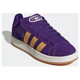 Sneaker Adidas ORIGINALS "CAMPUS 00S", Herren, Gr. 38, wei&szlig; (collegiate lila, cloud wei&szlig;, sanftes wei&szlig;), Leder, Schuhe Sneaker