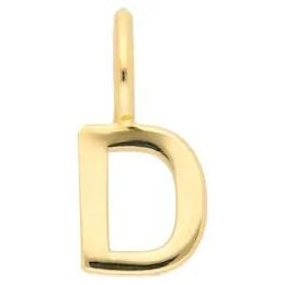 Adelia&acute;s Buchstabenanh&auml;nger ADELIA ́S "Damen & Herren 333 Gold Buchstabenanh&auml;nger D", gold, Schmuckanh&auml;nger, Damen, Gelbgold 333 Gold, Gelbgold 333, Gold, f&uuml;r Damen & Herren