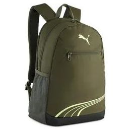 Rucksack Puma "FUNDAMENTAL BACKPACK", gr&uuml;n (schwarz olive), Rucks&auml;cke, Netz, Obermaterial: 100% Polyester, unifarben, Rucksack, f&uuml;r vielseitige Eins&auml;tze, praktisches Design, einfache Pflege