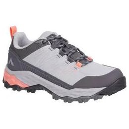 Wanderschuh MCKINLEY "Tahsis AQX W", Damen, Gr. 41, rot (charcoal, rot light, a), Synthetik, Schuhe Wanderschuh, wasserdicht