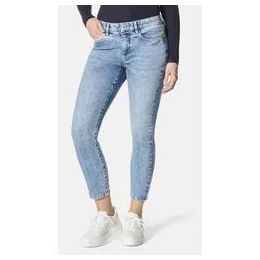 5-Pocket-Jeans STOOKER WOMEN "Florenz Season Slim Fit", Damen, Gr. 40, L&auml;nge 30, blau (bleached blau), Denim/Jeans, 82% Baumwolle, 17% Polyester, 1% Elasthan, slim fit lang, Jeans 5-Pocket-Jeans, Slim Fit Casual Clean Wash Denim Jeans f&uuml;r Damen