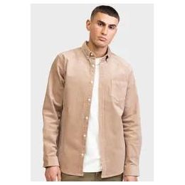 REDEFINED REBEL EST. 2013 Langarmhemd REDEFINED REBEL "Redefined Rebel Shirt RRSean Shirt", Herren, Gr. XXL, Normalgr&ouml;&szlig;en, beige (travertine), Web, 98% Baumwolle, 2% Elasthan, Hemden
